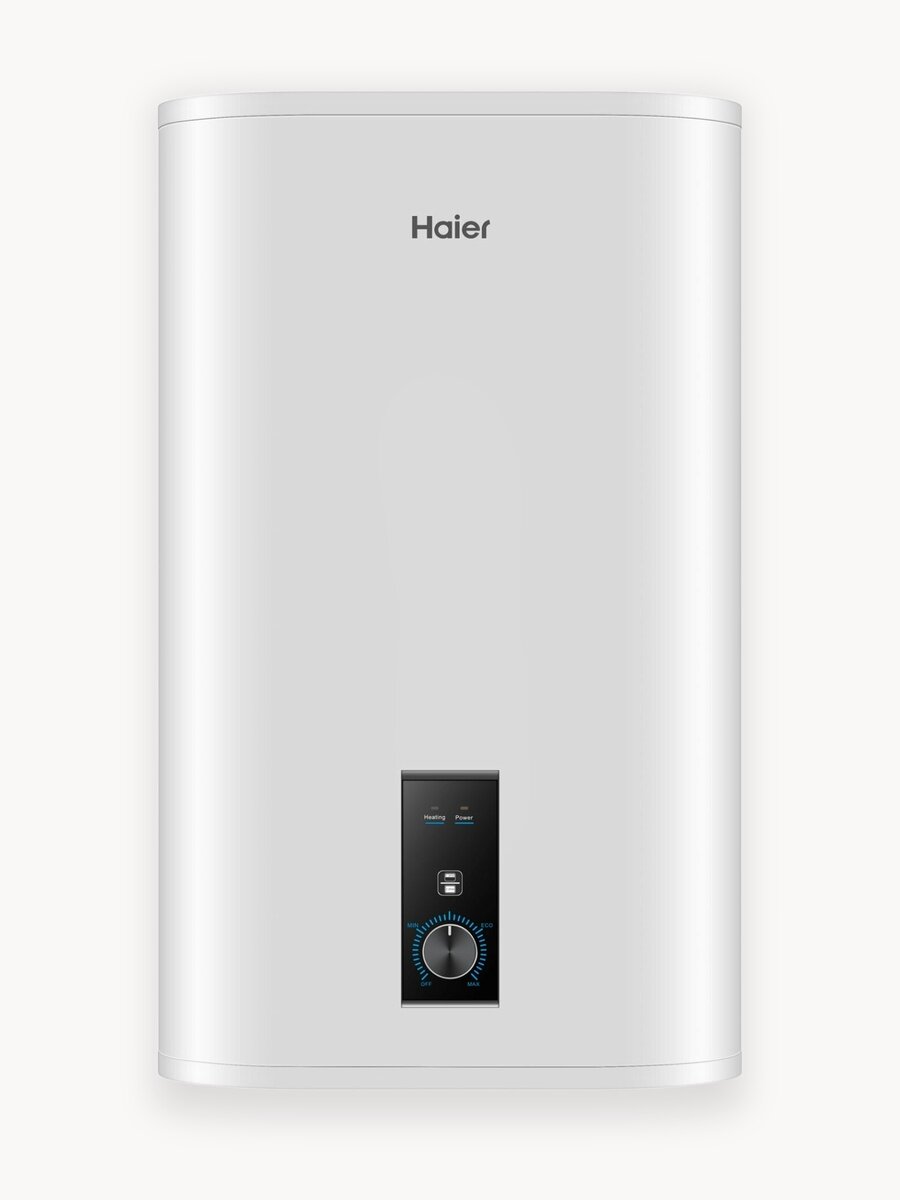 Haier Водонагреватель накопительный ES30V-FD4 INOX, 30 литров, два режима,1300/2000 Вт, нержавеющий бак, магниевый анод, защита от перегрева, УЗО, белый