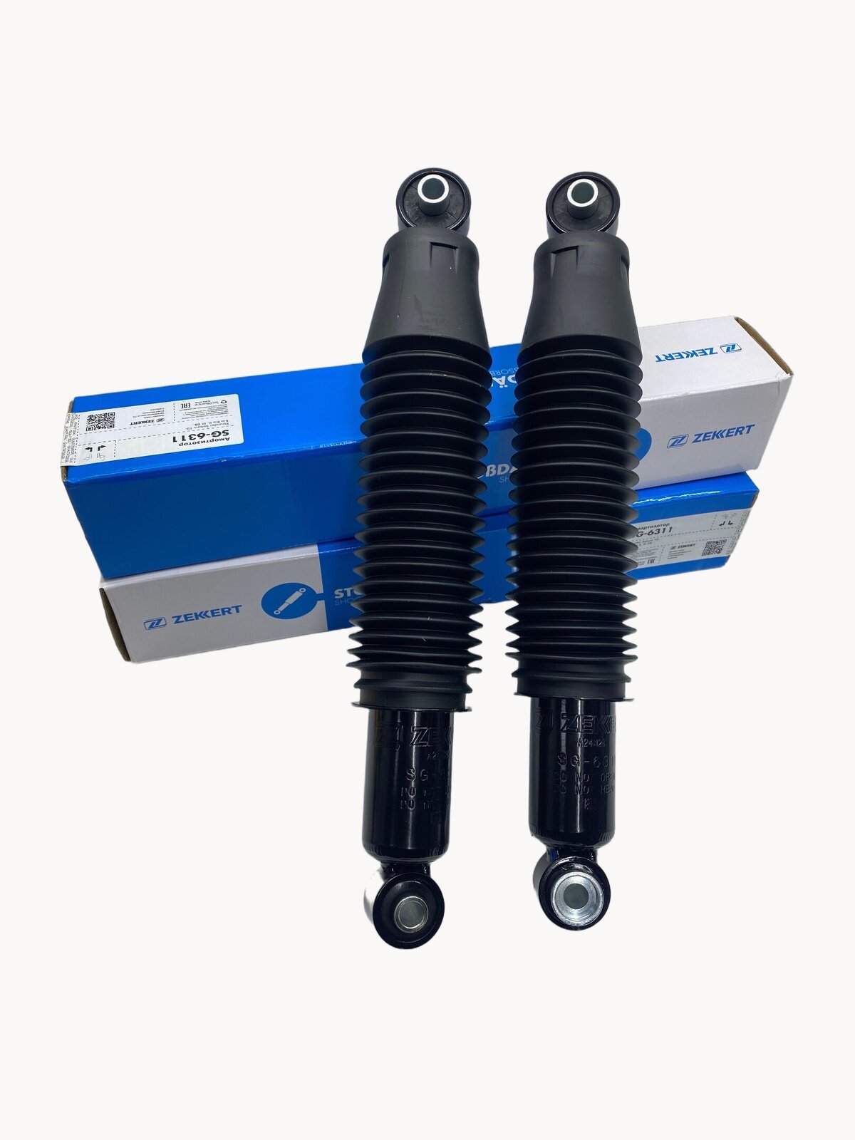 Комплект задних амортизаторов Zekkert для Hyundai Solaris IV 11-, Kia Rio III 11-, 2шт.