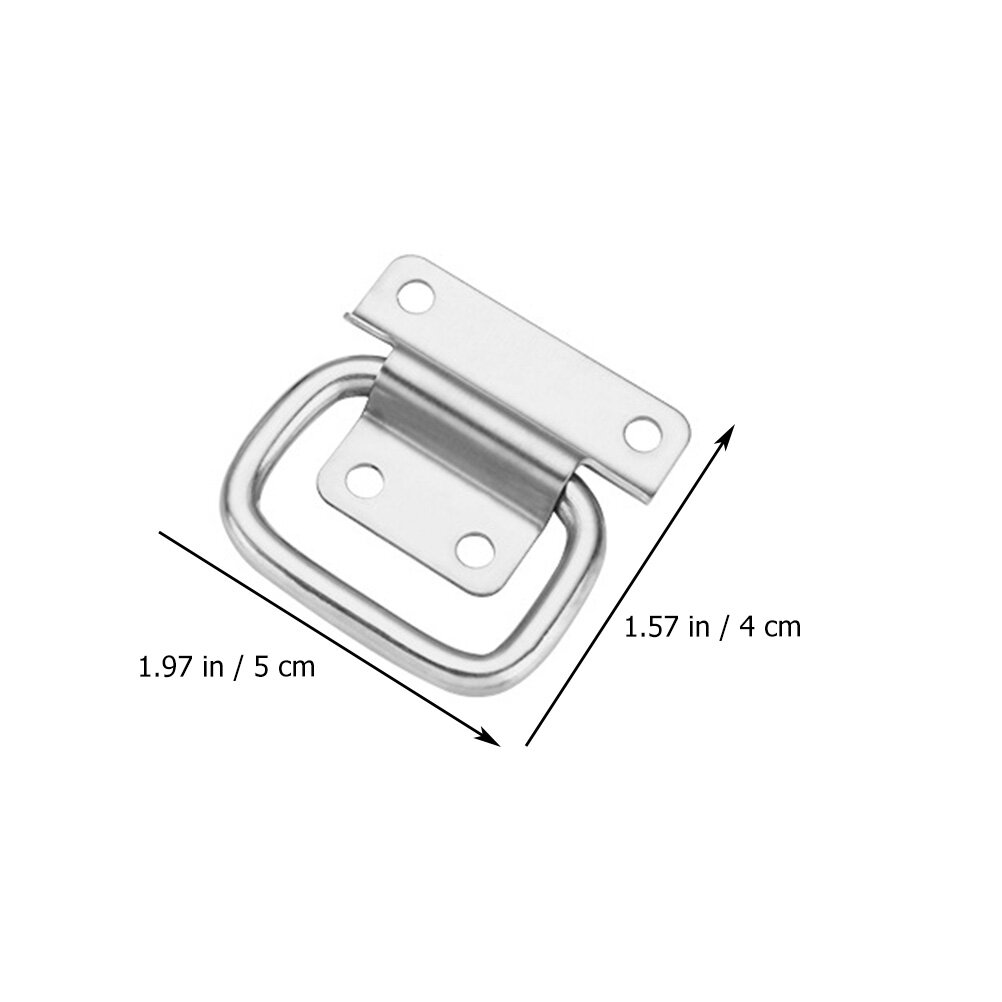 5 ШТ Удобная Складная Ручка Для Инструментов Из Нержавеющей Стали 5x4 Cm
