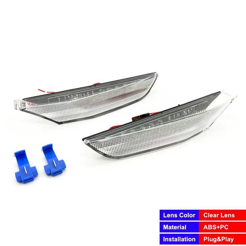 Прозрачные и дымчатые линзы для Infiniti G35 Nissan Skyline V35 седан, боковая лампа, желтый указатель поворота с белыми дневными ходовыми огнями Clear Lens