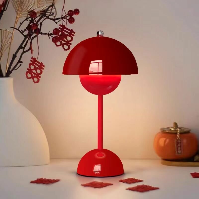 Настольная лампа, трехцветный свет, сенсорный выключатель, свободная регулировка яркости освещения