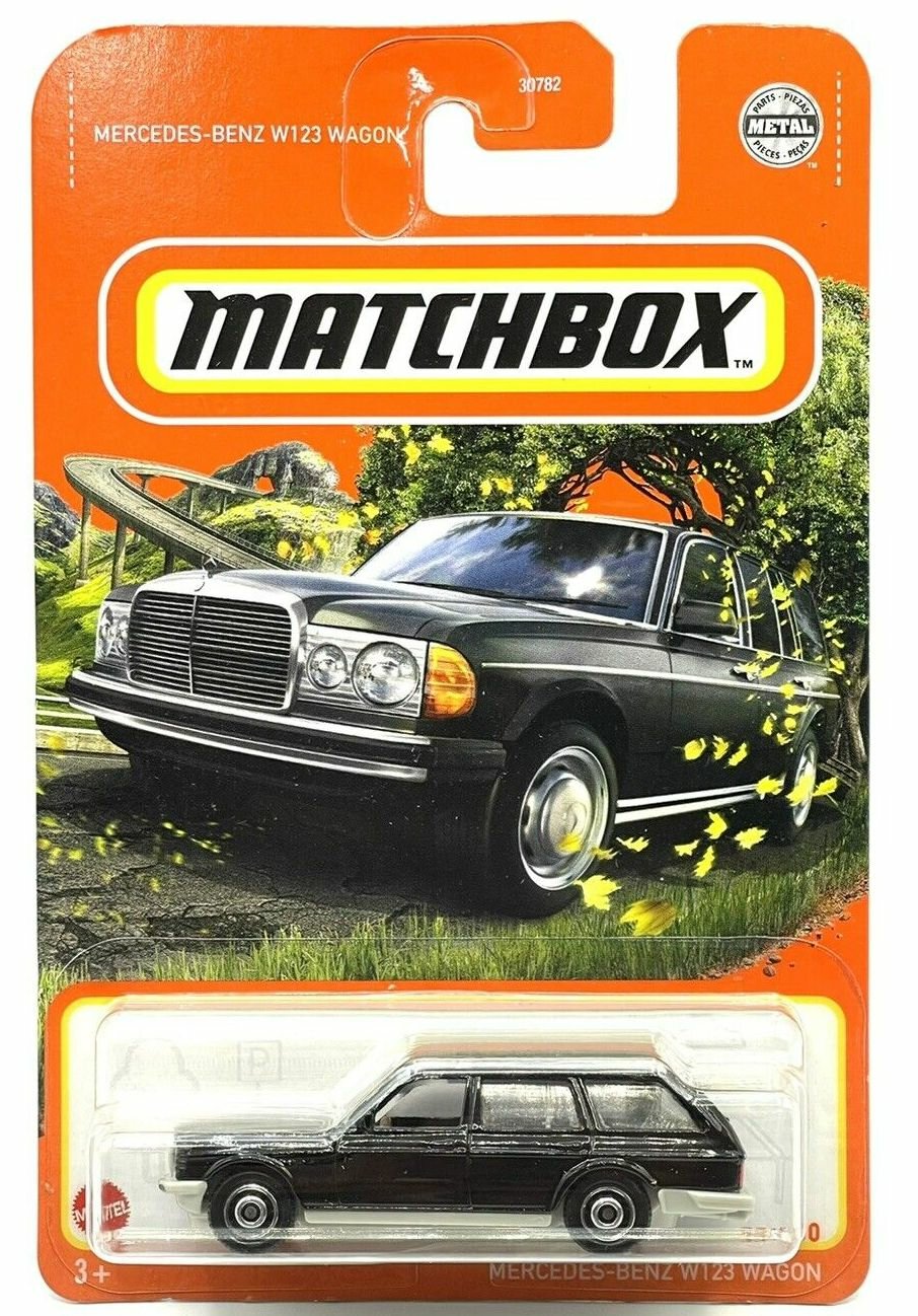 Matchbox Mercedes Benz W123 Wagon -1/64 масштаб металлическая литая игрушечная машинка