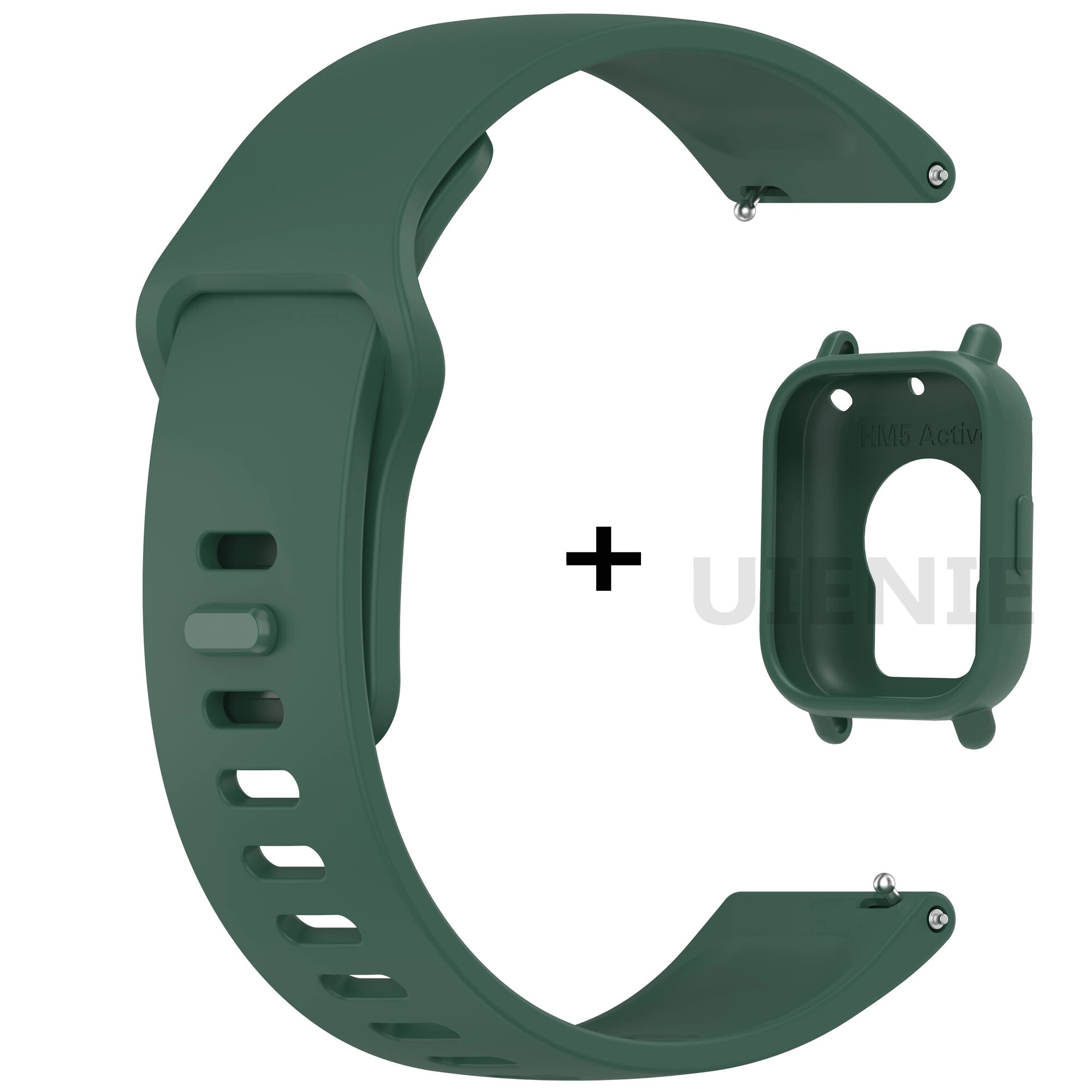 Силиконовый ремешок для Redmi Watch 5, зеленый