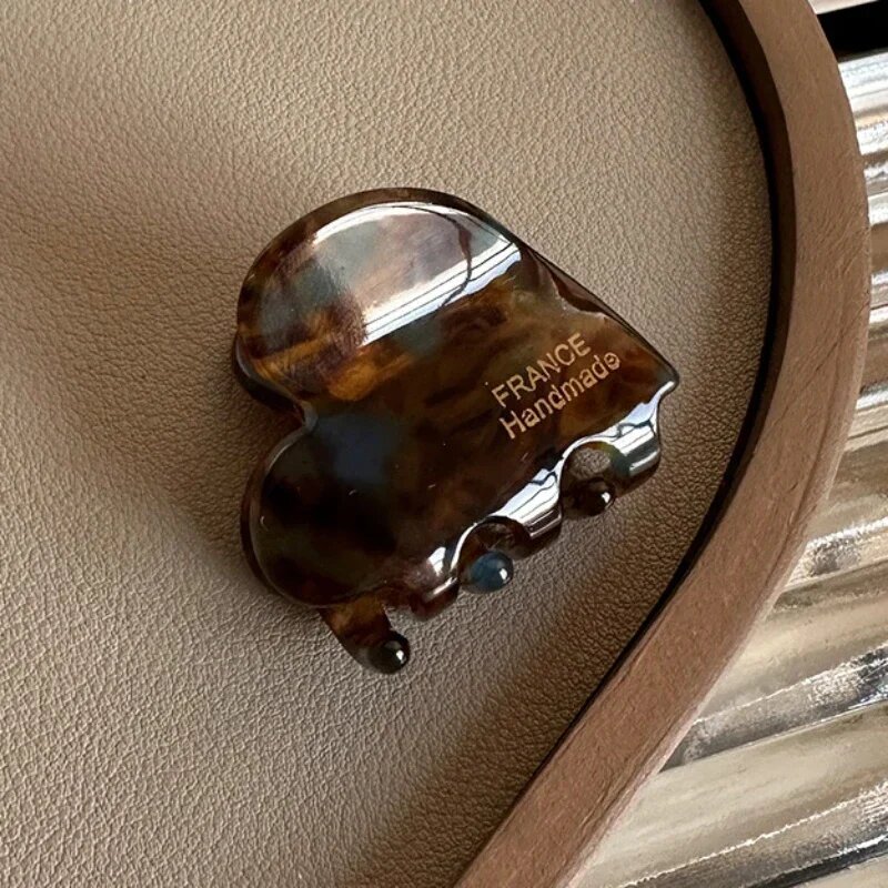 Заколка-краб Dawndesslo, Blue Brown, Handmade France