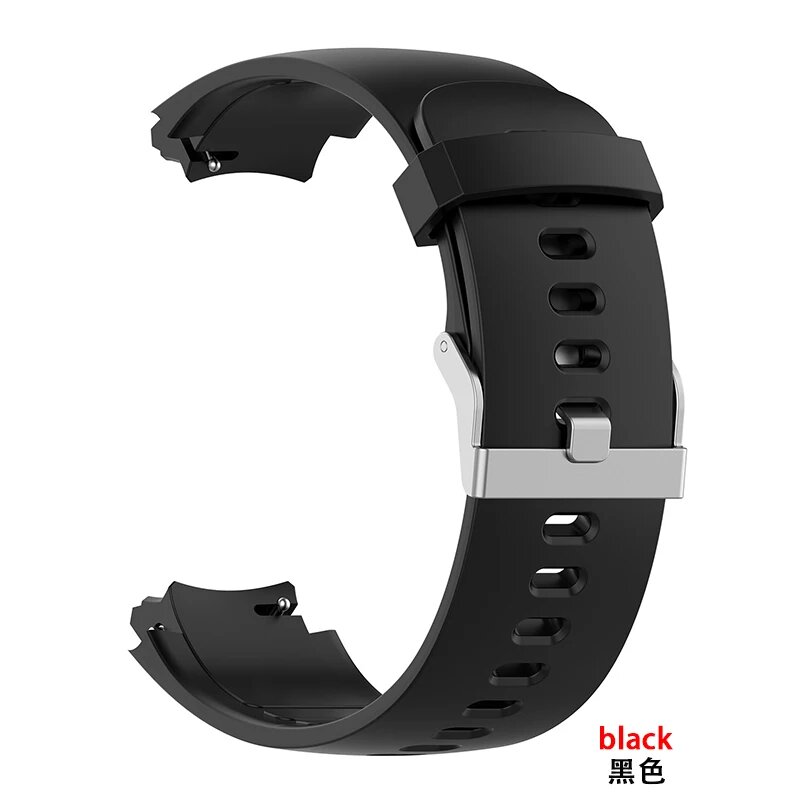 Силиконовый ремешок для Amazfit Verge (A1801) Черный, Black