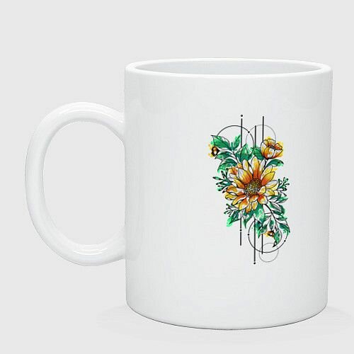 Sunflower Керамическая кружка