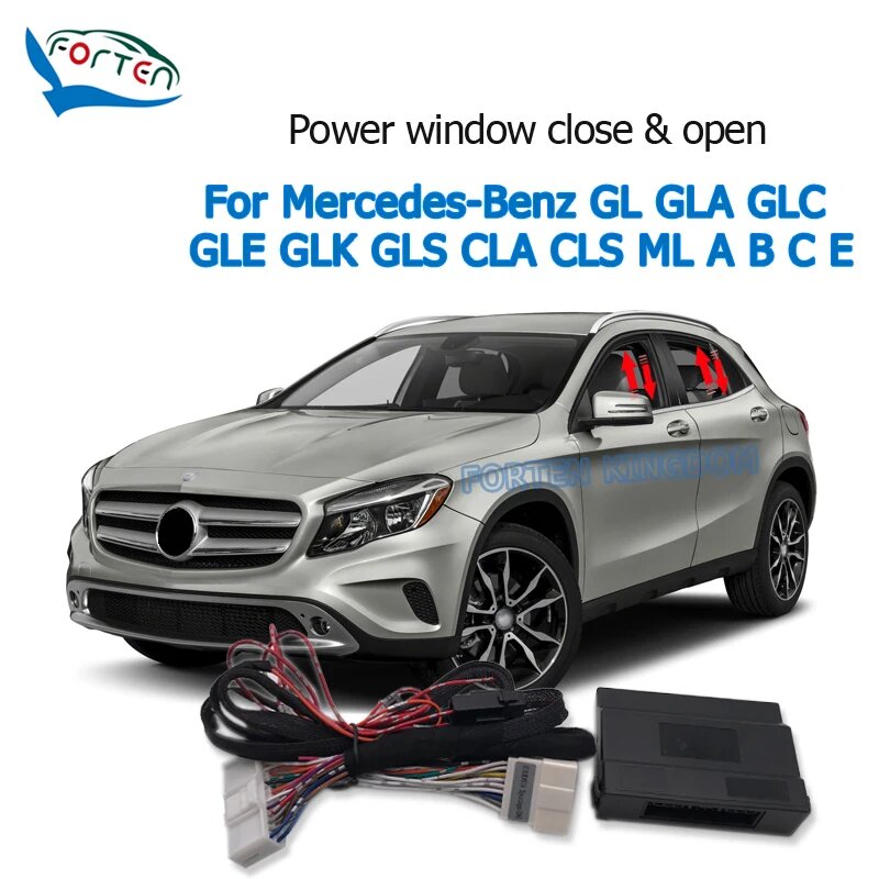 Автоматическое закрытие окна Mercedes Benz GLA GLC GLE GLK GLS CLA A B C S Class Left hand drive
