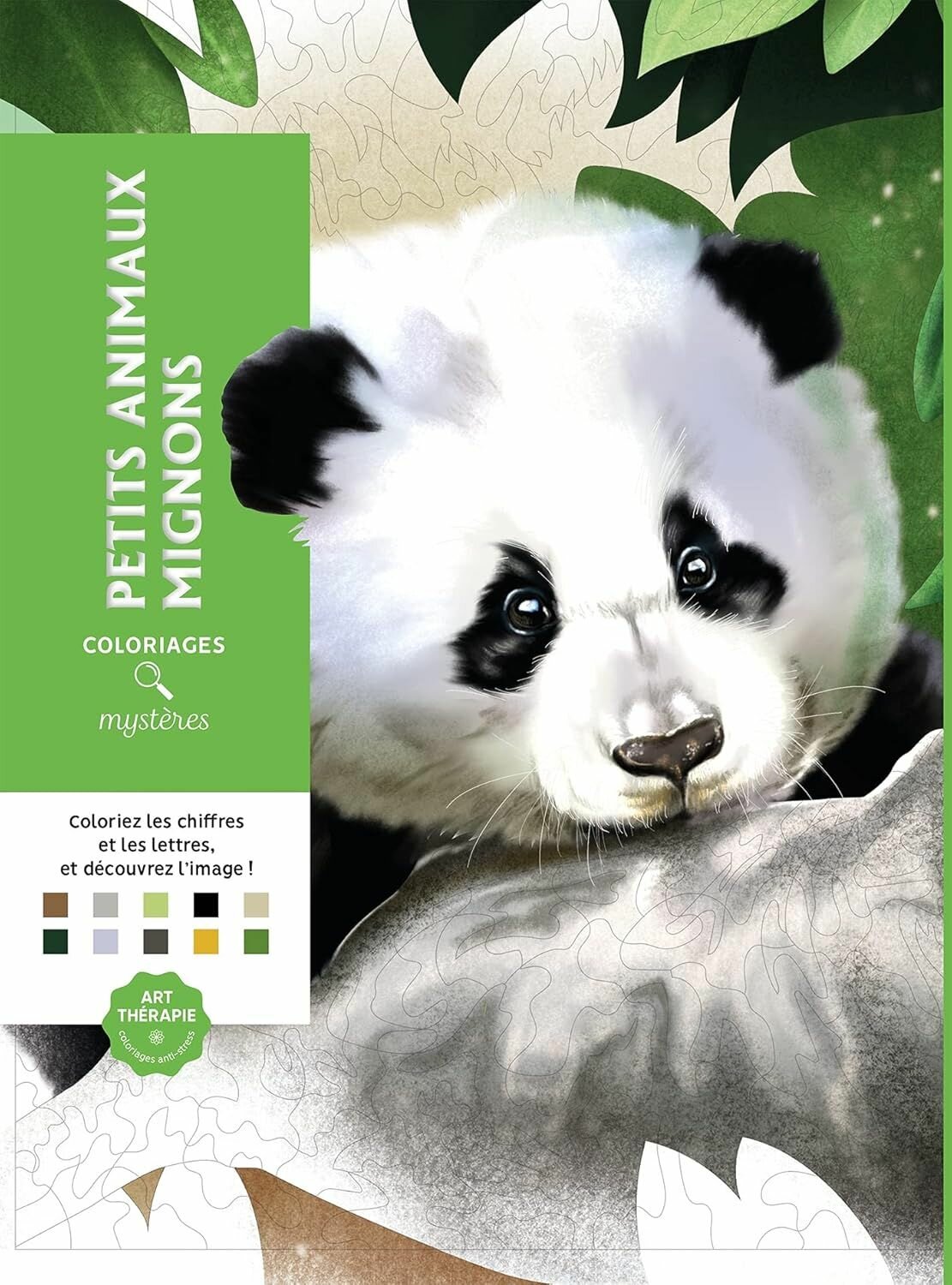 Раскраска по номерам Coloriages mysteres - Petits animaux mignons 128стр. - 2019458160