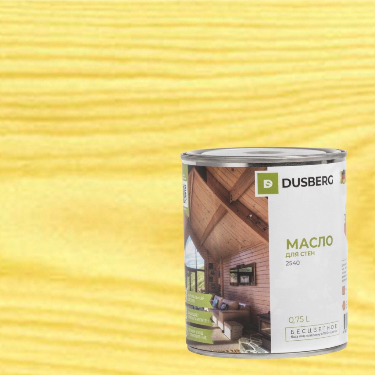 Масло интерьерное для стен Dusberg 2540 (0,75л)