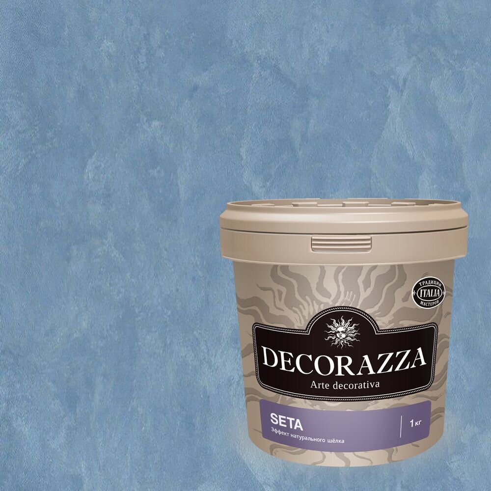 Декоративная штукатурка с эффектом натурального шелка Decorazza Seta (1кг) ST 11-152