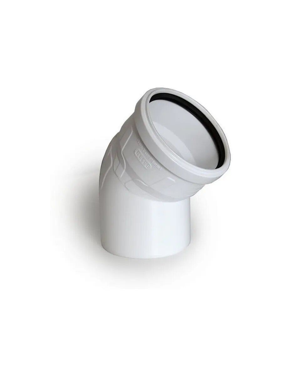 Отвод канализационный d110/45 шумопоглощающий для внутренне