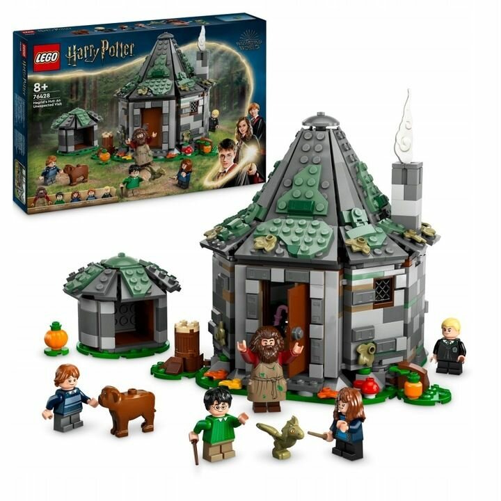 Конструктор LEGO Harry Potter - Хижина Хагрида: неожиданный визит - Лего Гарри Поттер 76428