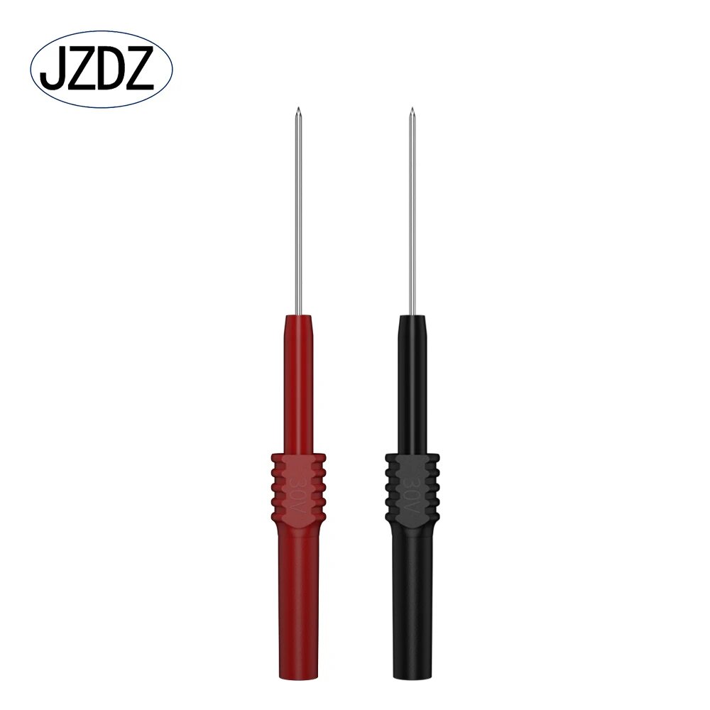 Провода щупы для мультиметра JZDZ, 2 шт, красный/черный