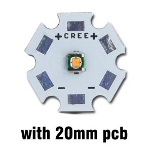 Светодиод QINGYING XPE XP-E Cree LED R3 3535 SMD 3 Вт with 20mm pcb, Nature White 4500K