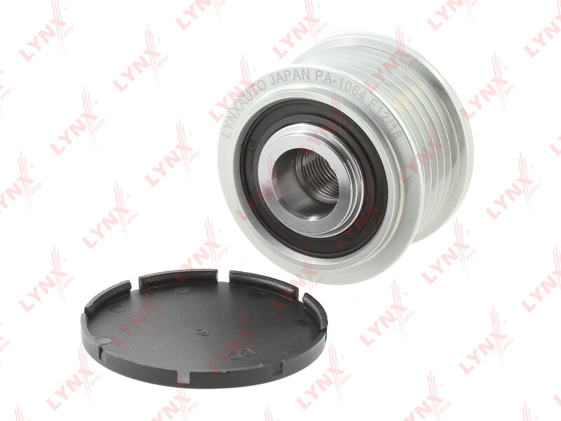 Муфта свободного хода генератора LYNXauto PA-1064. Для: MERCEDES Мерседес-BENZ C200D-220D(W203/W204) 01-07 / E200D-320D(W211) 02-08 / G270D(W463) 01>