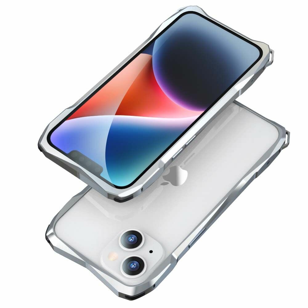 Металлический бампер корпус, совместимый с Apple iPhone 14 (айфон 14 ), роскошный алюминиевый сплав роскошный алюминиевый сплав