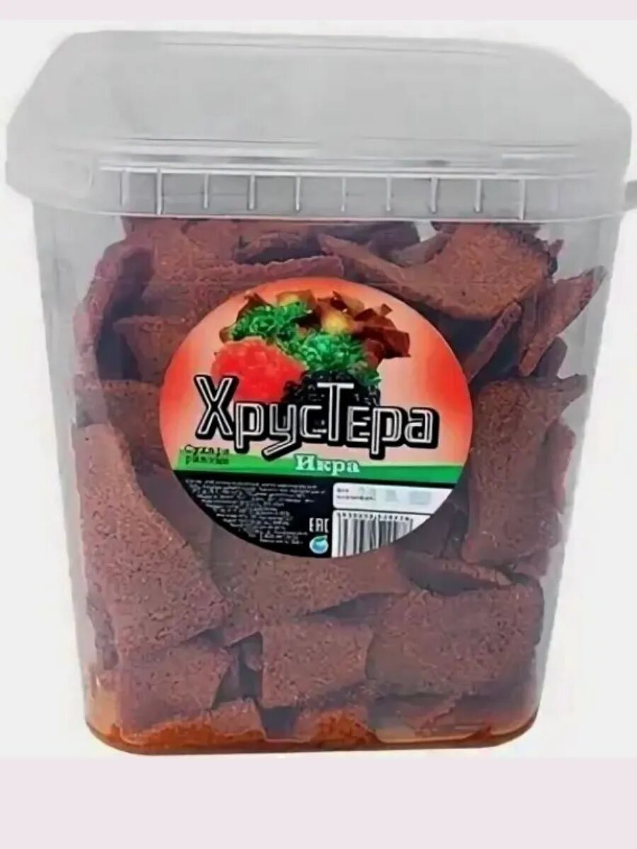 Гренки Хрустера "Красная Икра", герметичное ведро, 950г