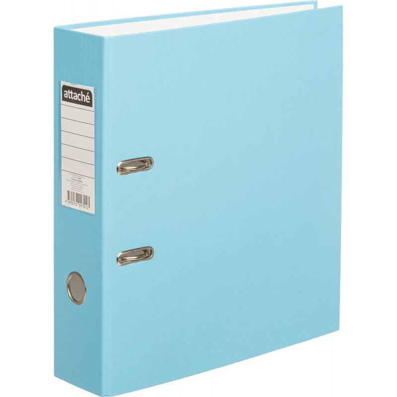 Attache Папка-регистратор ,80 мм, голубой
