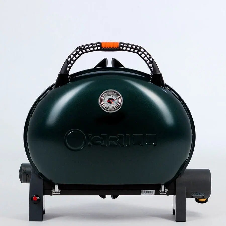 Гриль-барбекю O-GRILL 500MT Green, переносной, чугунная решётка, механический розжиг, газовый