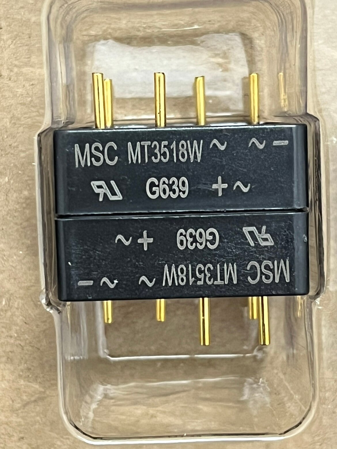 MSC MT3518W Инвертор Трехфазный Выпрямитель 35A1800V Круглый Штырь MT3516W ST Общие 1шт цена