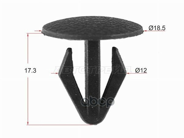 Клипса фиксатор MAZDA/NISSAN (Продажа по 10шт) Sat арт. ST-M10610