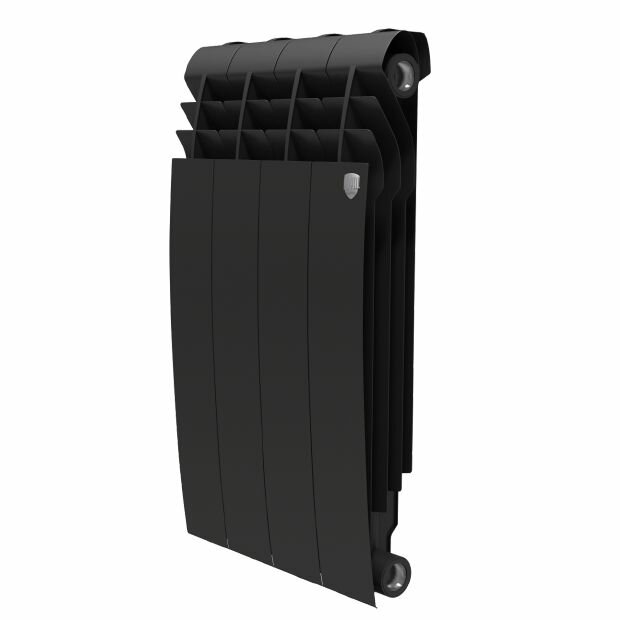 Радиатор биметаллический Royal Thermo BiLiner 500/ Noir Sable 4 секции