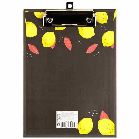 Клипборд кокос "Lemonade", А5, матовая ламинация (212001)