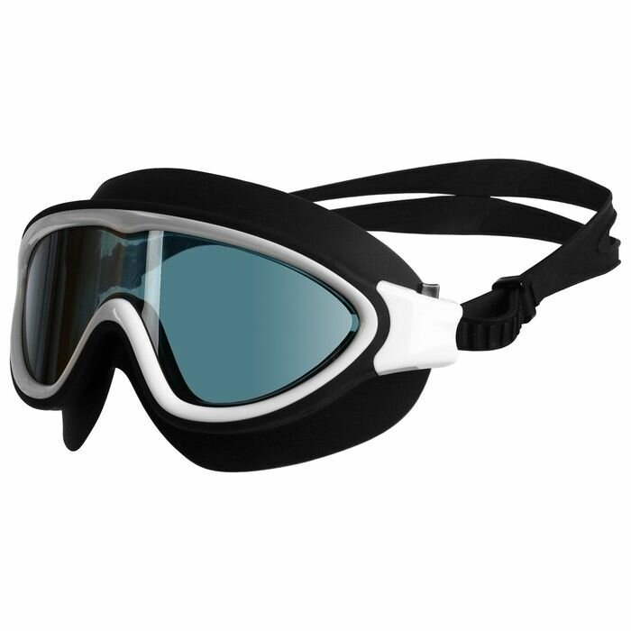 Очки для плавания ONLYTOP для взрослых, черные (CF-21000)