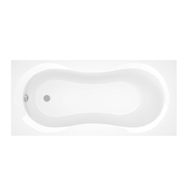 Акриловая ванна Alba Spa Miami 1700x750 белый ВПР0250300100