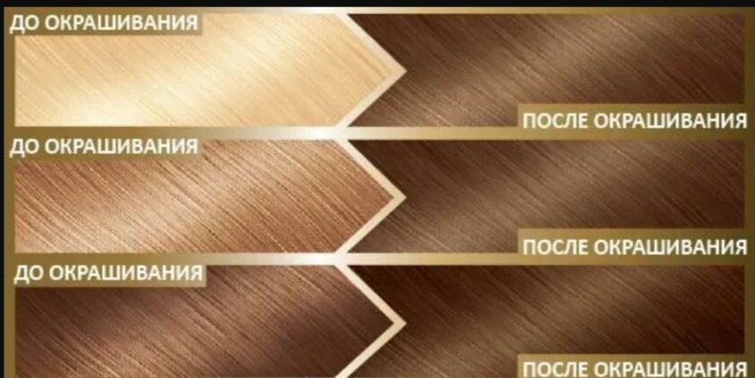 Крем-краска для волос eCLaIR Стойкая, №6,0, Темно-русый