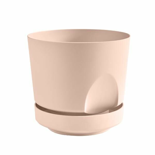 Кашпо ВМС "Тренд", 0,8 л, цвет Пудровый