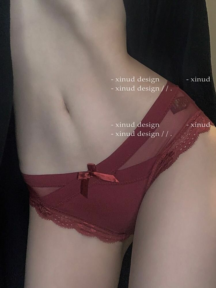 Сетчатое, перспективное, Сексуальное женское нижнее белье, низкая талия, тонкие, летние, кружевные трусики