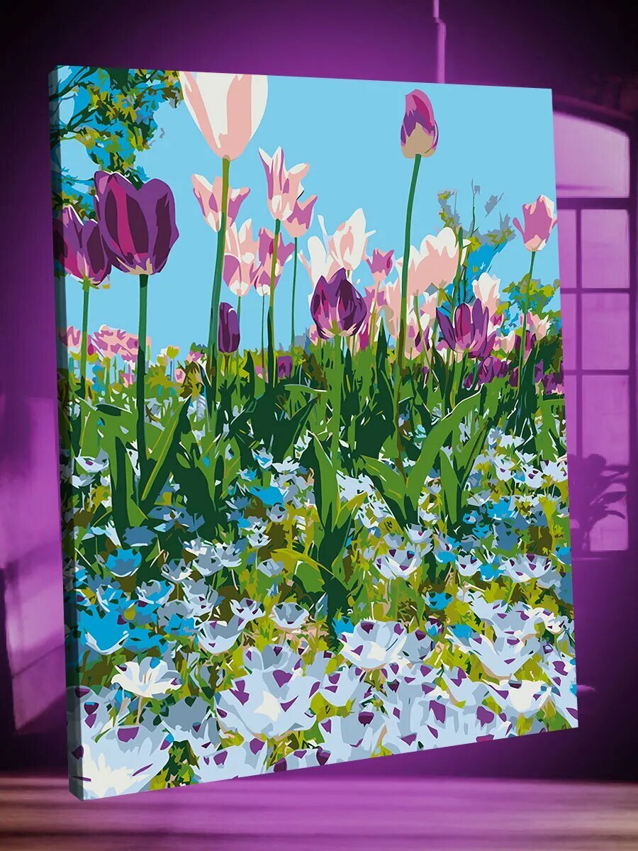 Картина по номерам Весна