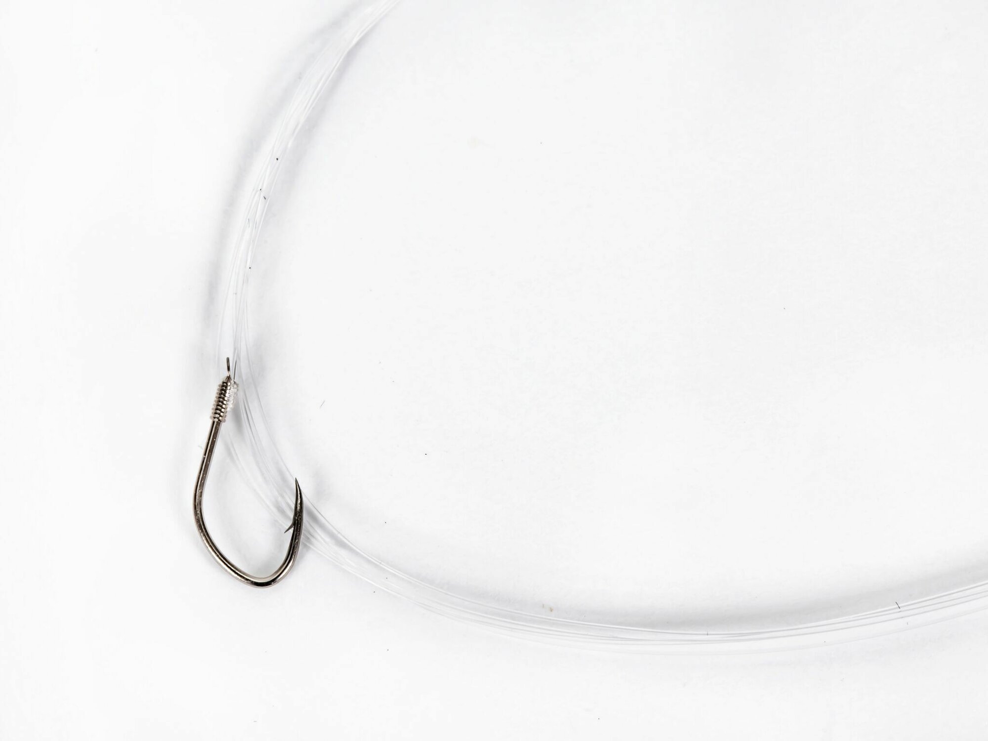 Крючки для рыбалки с поводком металлические набор на щуку и сома, Gamakatsu Booklet FEEDER G1-102 разм. 14-0.12мм 75см 10шт, снасти карповые летние Япония