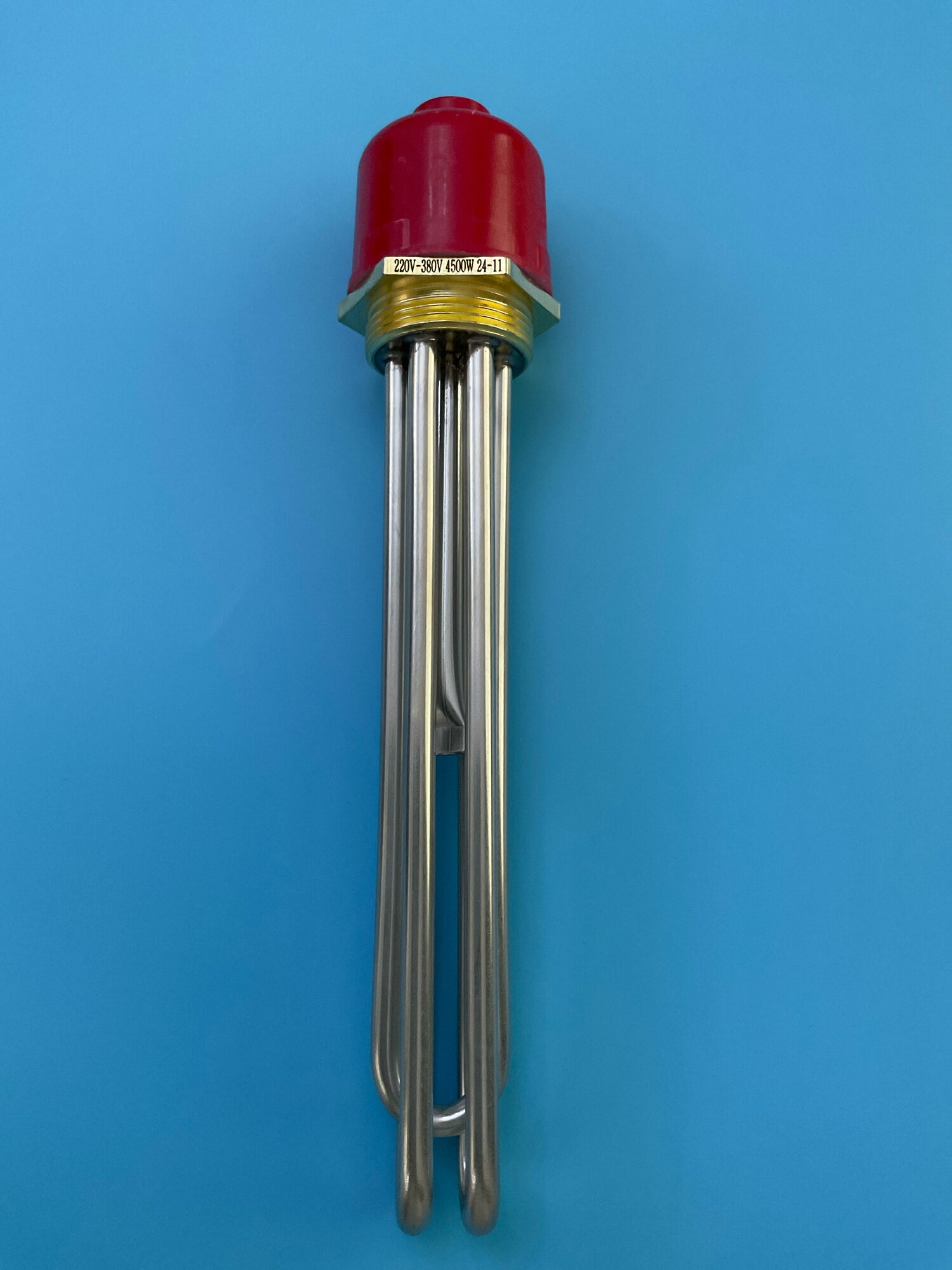 Блок ТЭН 4,5кВт-220/380V резьба 1/2 (47mm) для котлов под регулятор