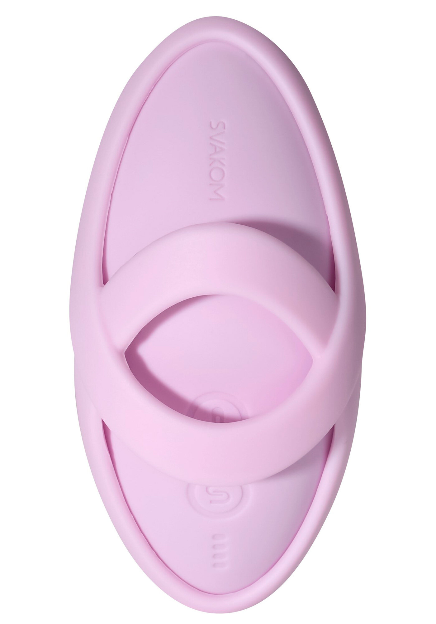 Интерактивный вибратор на палец с функцией нагрева Svakom Echo 2, розовый