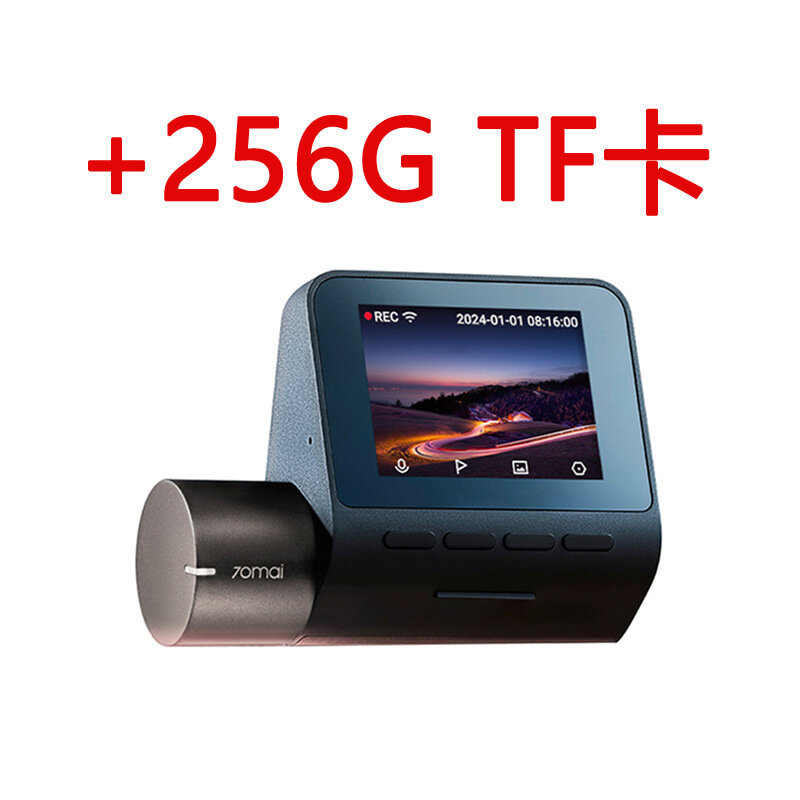 Видеорегистратор 70mai 3k HD A510Lite с голосовым управлением и функцией мониторинга парковки, новая модель 2024 года.