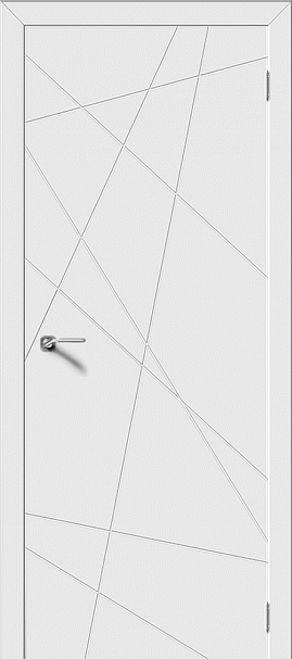 Межкомнатная Дверь Verda Севилья 26 Софт Айс Глухая 2000х800мм (Полотно 1шт) / Верда.