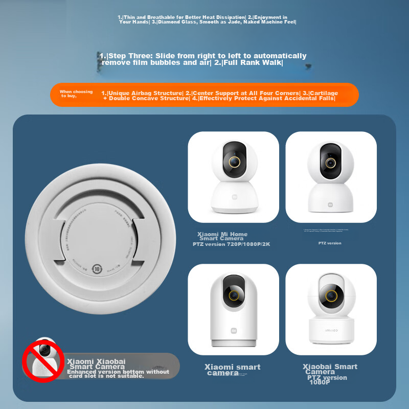Кронштейн Xuanyi для камер видеонаблюдения Xiaomi, без сверления, C700/C300/720p/1080p/2k версия Pro, Xiaobai Qingchun Edition