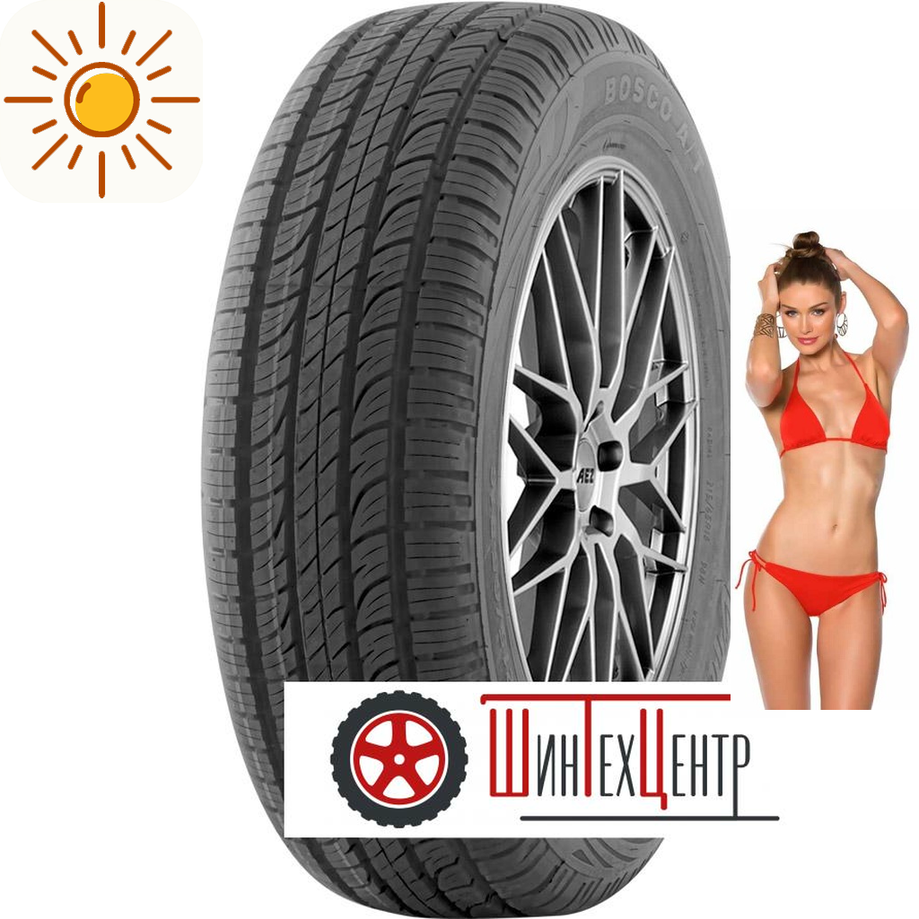 Шины летние Viatti 235/60 R18 Bosco A/T V-237 103H для легковых авто