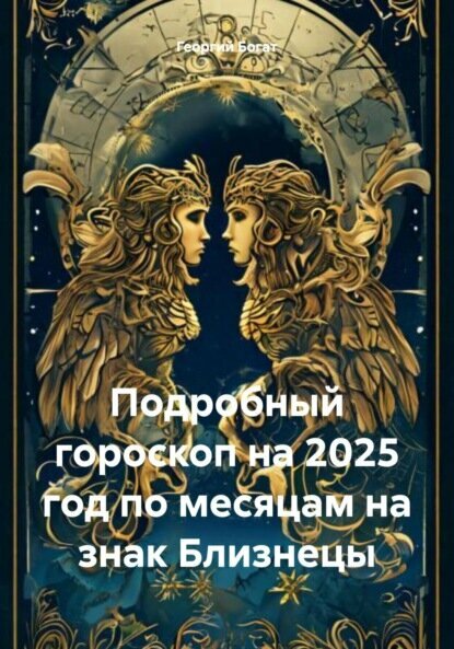 Подробный гороскоп на 2025 год по месяцам на знак Близнецы [Цифровая книга]