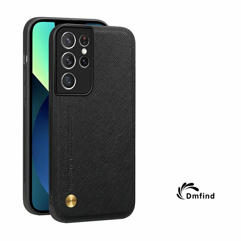 Чехол MyPads из роскошной кожи для Samsung Galaxy S21 Ultra (Самсунг Галакси С21 Ультра)