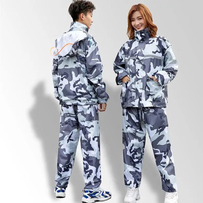 Водонепроницаемый камуфляжный дождевик Aristarchus М, Gray