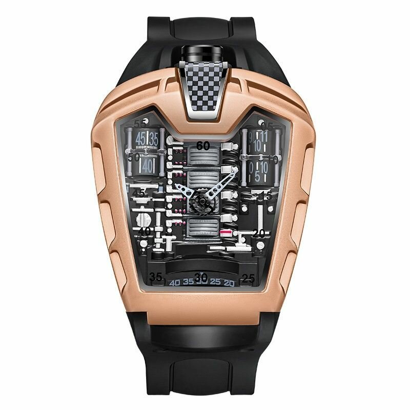 Взрывной бренд Kingston trend personality силиконовые кварцевые часы мужские деловые спортивные часы