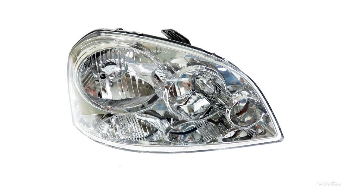 Фара для Chevrolet Lacetti седан, правая, с электрокорректором (аналог)