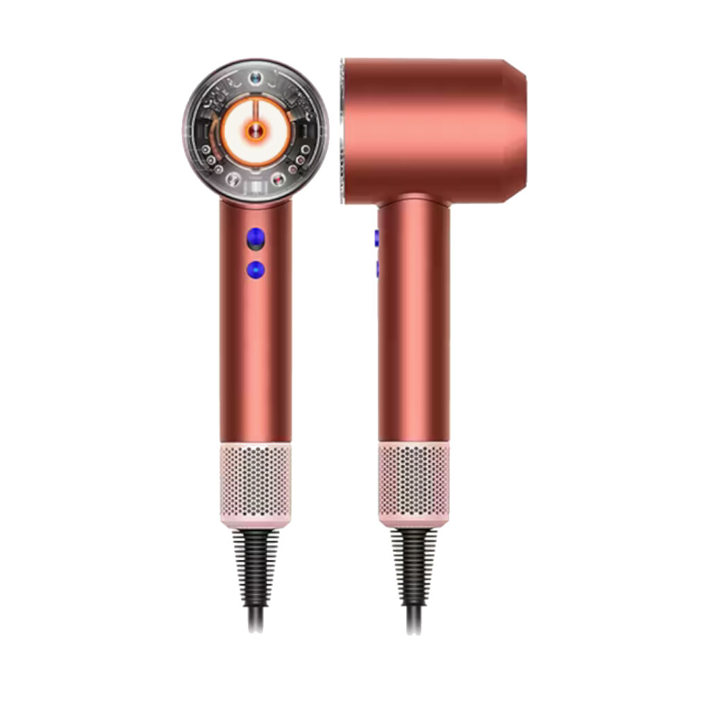 Фен Dyson Supersonic Nural HD16 (Strawberry Bronze/Blush Pink) кейс + переходник