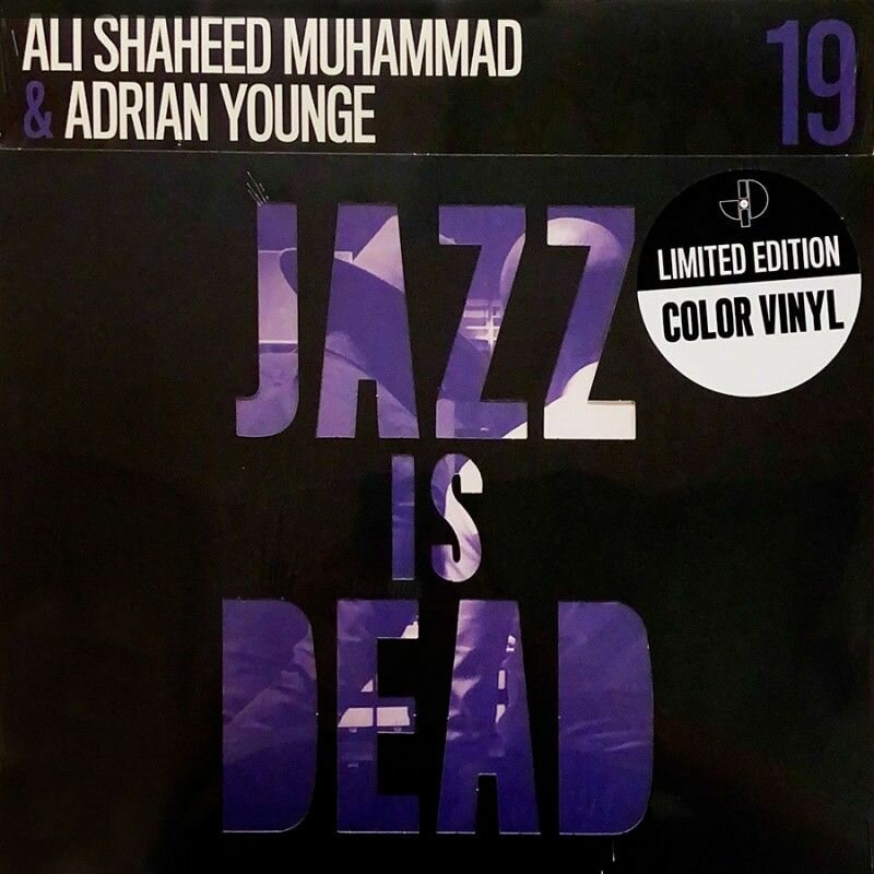 Adrian Younge & Ali Shaheed Muhammad - Jazz Is Dead 019 (Purple 2LP) - новая виниловая пластинка