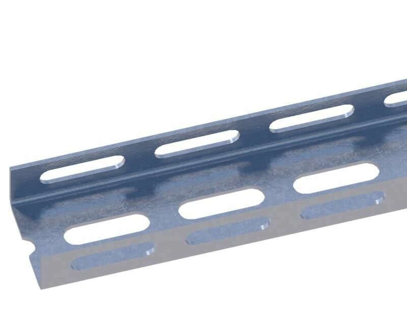 Профиль монтажный 30х60 L2000 сталь 2.5мм ГМШ1.30.60.2000.2.5.1 швеллер гор. оцинк. Соэми Н0111556621