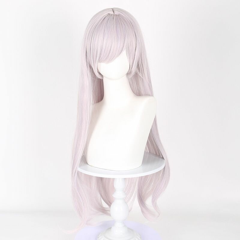 Парик персонажа Фрирен и уши эльфа длина плетеных волос 65 см длина прически 85 см