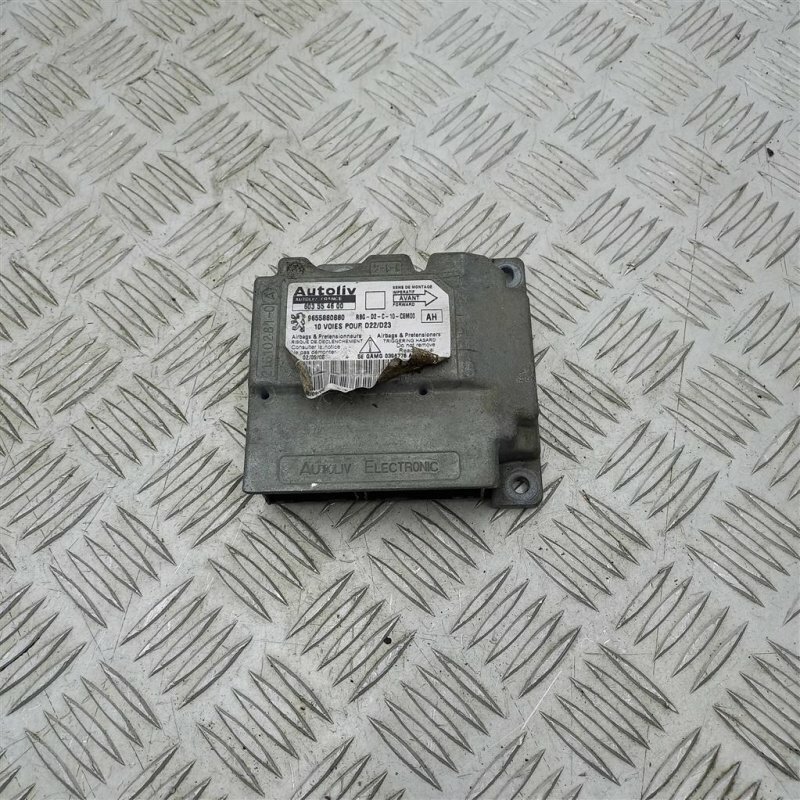 Б/У Блок управления Air Bag Peugeot 407 / Пежо 407 2.0 EW10A RFJ 140Л.С. 2006